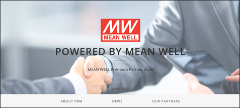"Powered by MEAN WELL” English website is officially launched -MEAN WELL Switching Power Supply ...